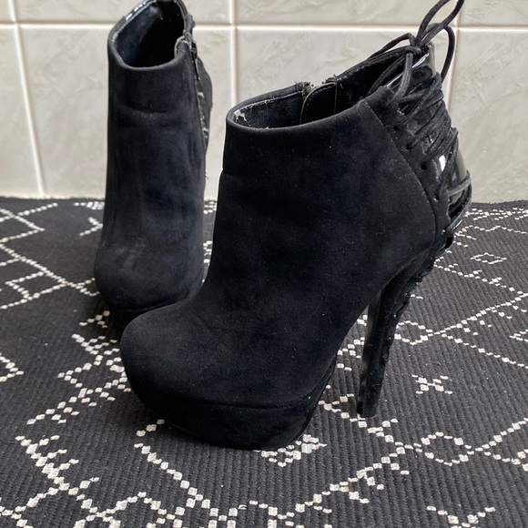 Bakers | Shoes | Black Platform Booties | Poshmark